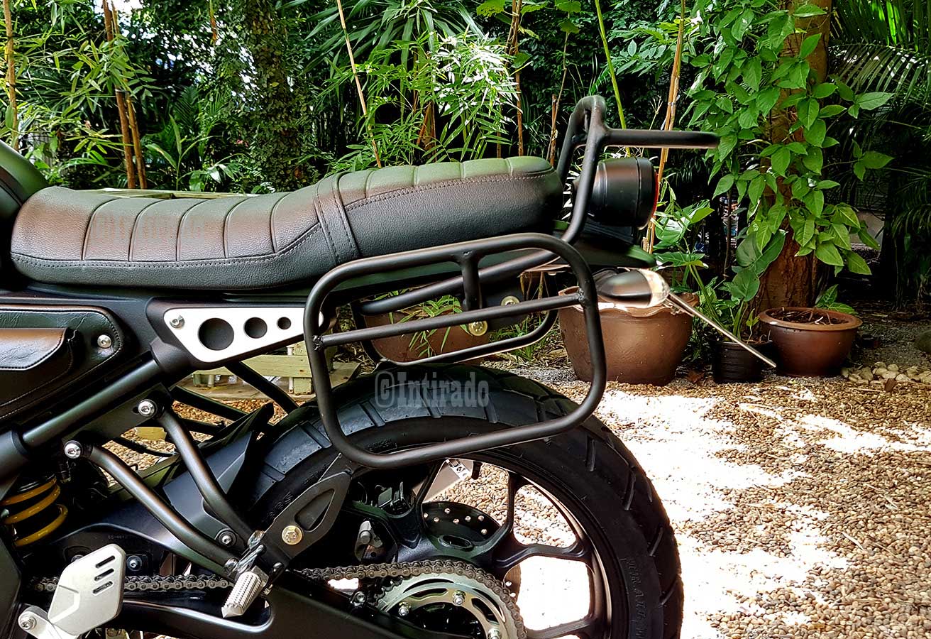 แร็คข้างพร้อมตะแกรงหลัง นำเข้าจากต่างประเทศ ???????? Yamaha XSR155 ...