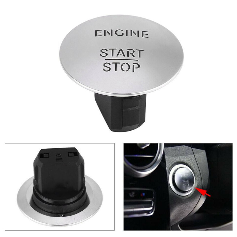 For Mercedes-Benz Push To Start Button Keyless Go Engine Start Stop ...