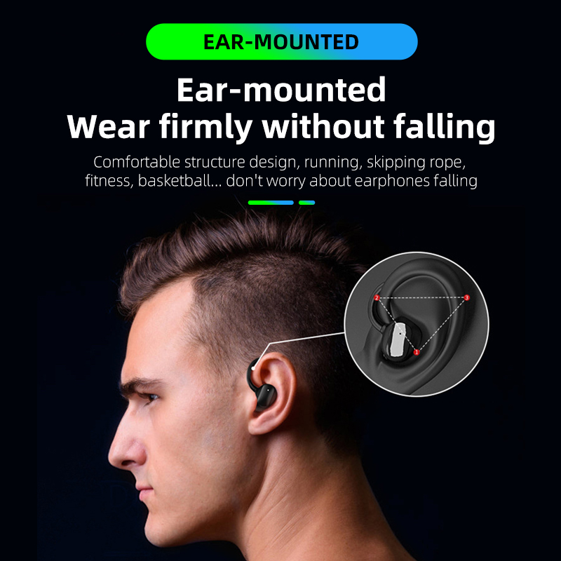 KUULAA Sports Bluetooth Wireless Headphones with Mic IPX5 Waterproof ...