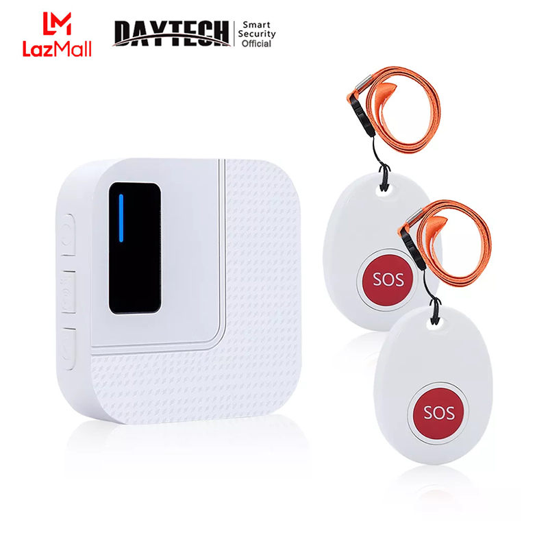 🔥ส่งไวจากไทย🔥DAYTECH sos ผู้สูงอายุ กริ่งฉุกเฉิน Caregiver Pager Tuya App 🆘กริ่งผู้สูงอายุ กร่ิง ...