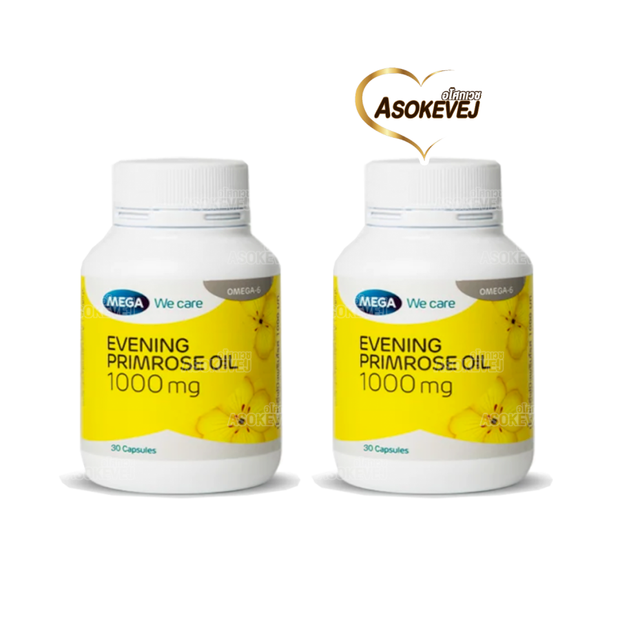 Mega we care evening primrose oil 1000mg 30capsules เมก้า วี แคร์ อีฟ ...