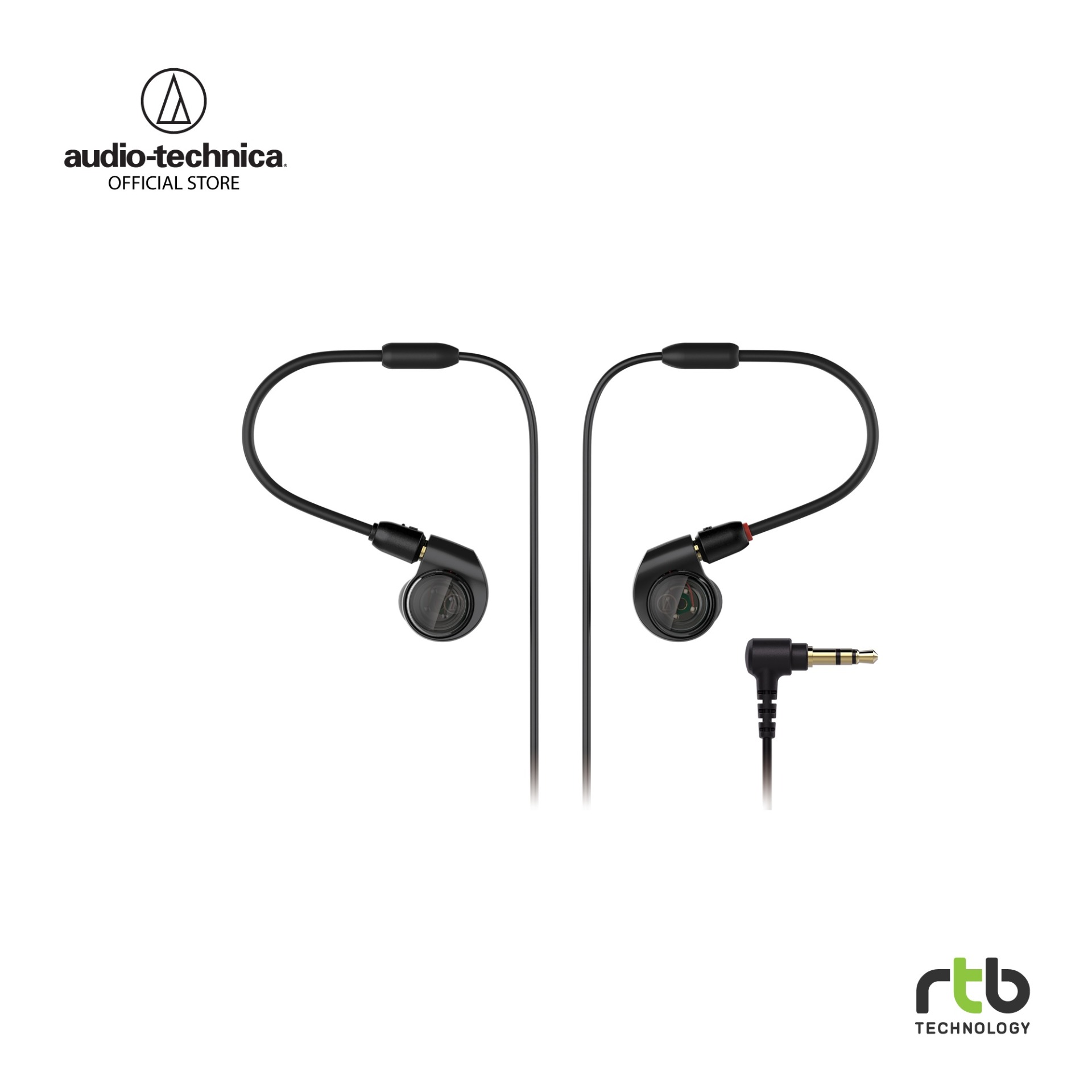 ดูราคา Audio Technica Professional หูฟัง DUAL PHASE PUSH-PULL DRIVERS รุ่น ATH E40 Black ราคาล่าสุด