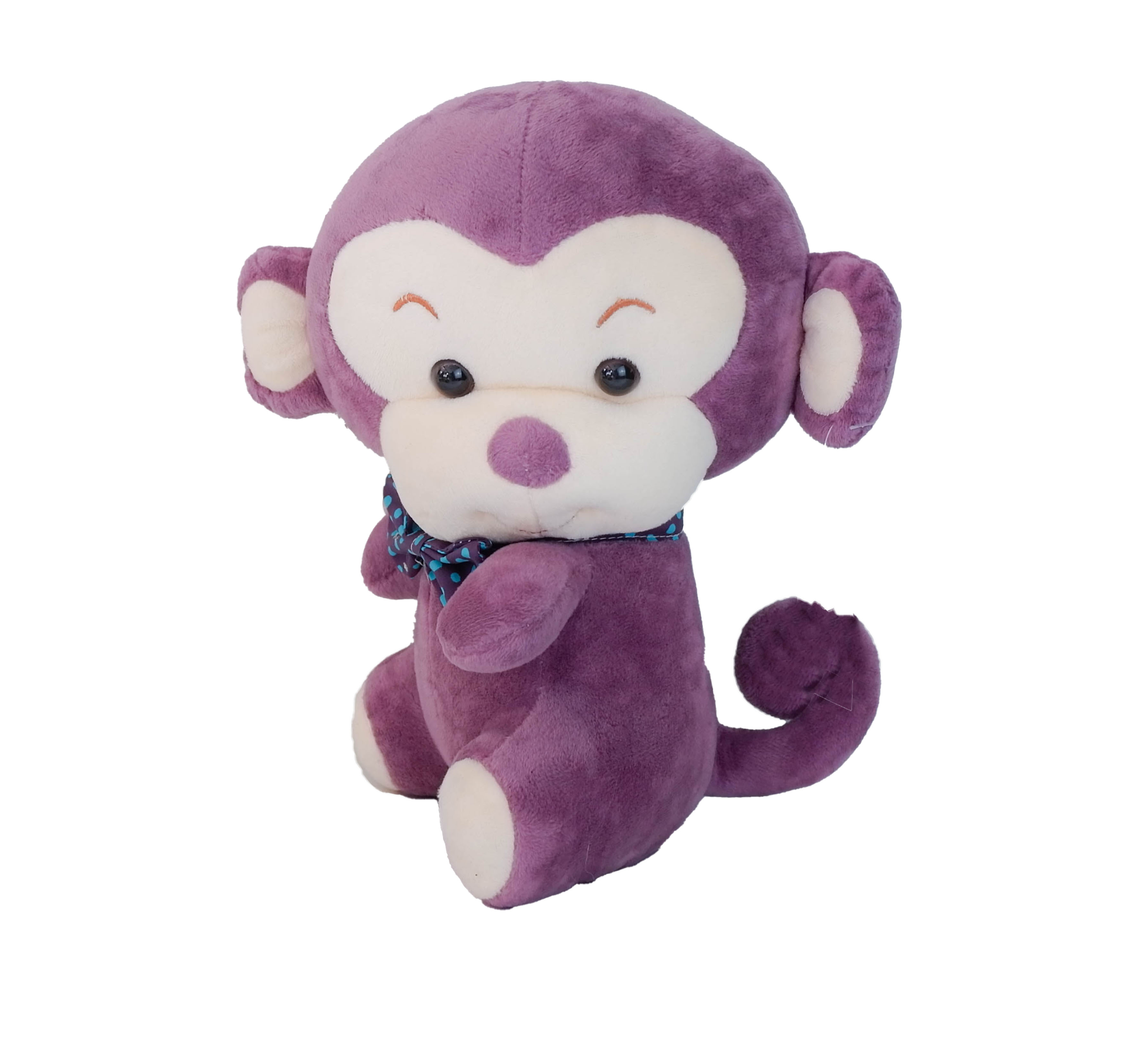 ตุ๊กตาลิง!! ขนาด 10นิ้ว ลิงใสส่แว่น ลิงหันข้าง ผ้าขนนุ่ม แบบน่ารัก ...