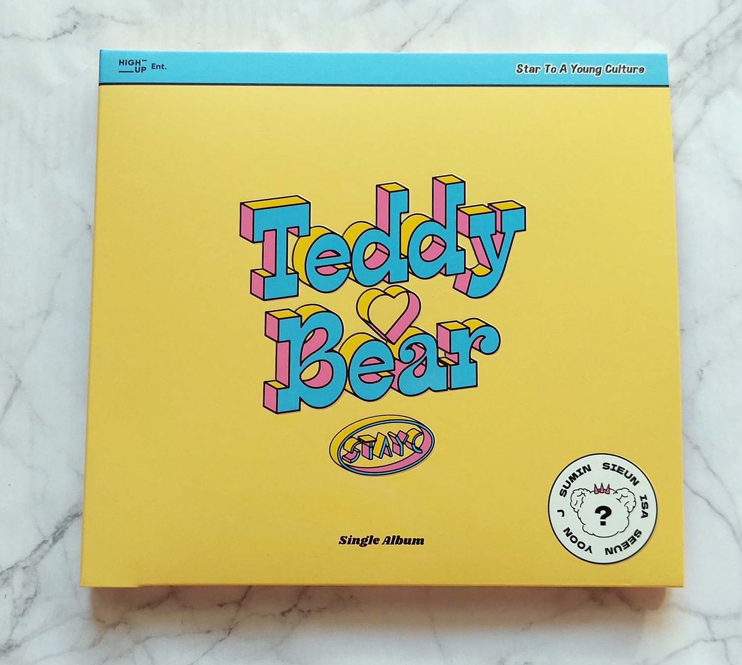 อัลบั้ม STAYC - Teddy Bear Album เวอร์ Digipack Booklet เซอึน แกะแล้ว ...