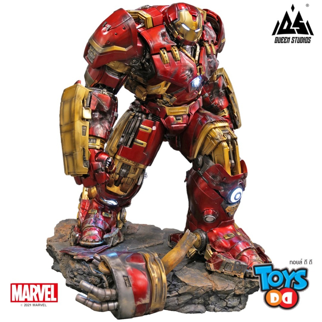 Queen Studios Marvel 1/4 Iron Man MK44 (Hulkbuster) Statue | Lazada.co.th