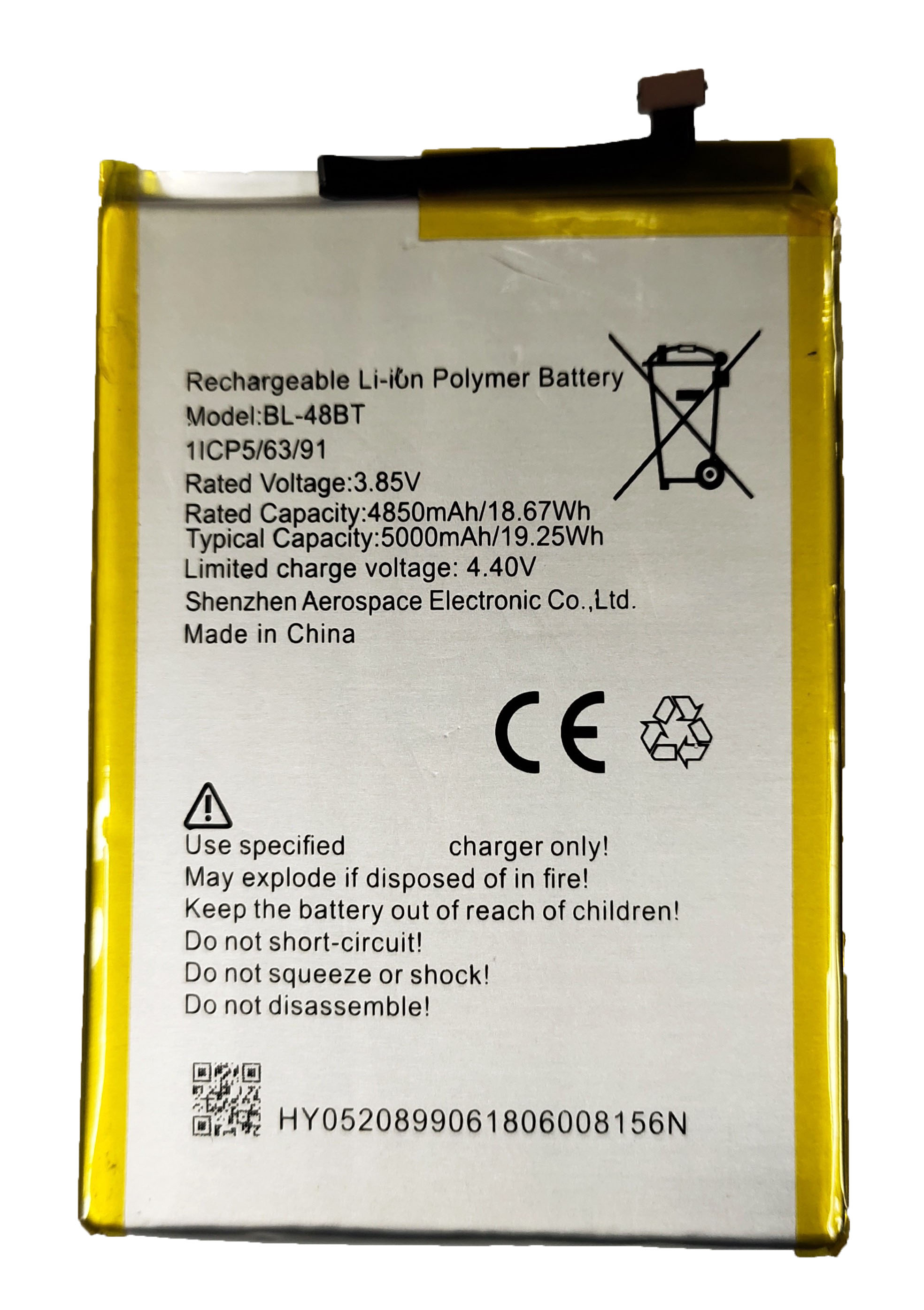 แบตเตอรี่ Tecno POP 5 (BL-48BT) รับประกัน 3 เดือน แบต Tecno POP 5 - AEK ...