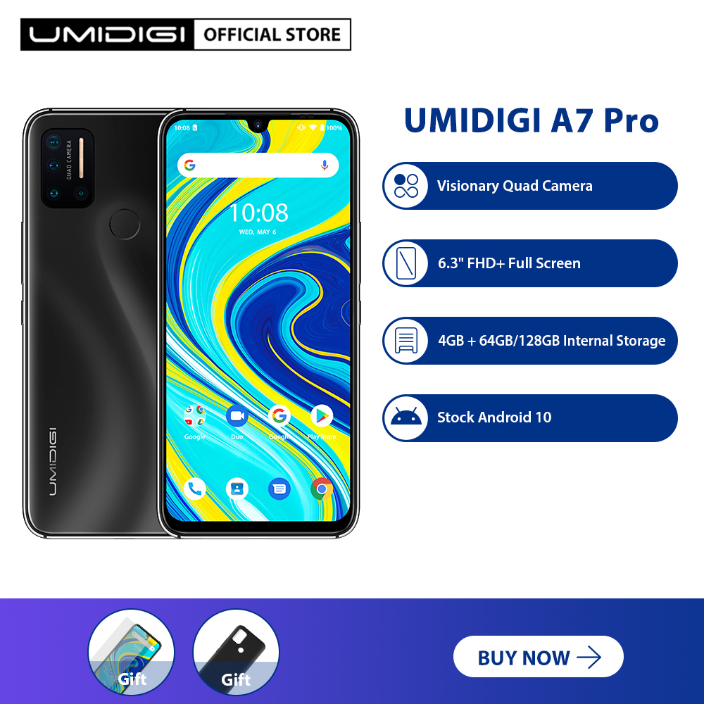 หาโปรโมชั่น [UMIDIGI Official Store] โทรศัพท์มือถือ สมาร์ทโฟน UMIDIGI A7 Pro โทรศัพท์มือถือ 4GB ...