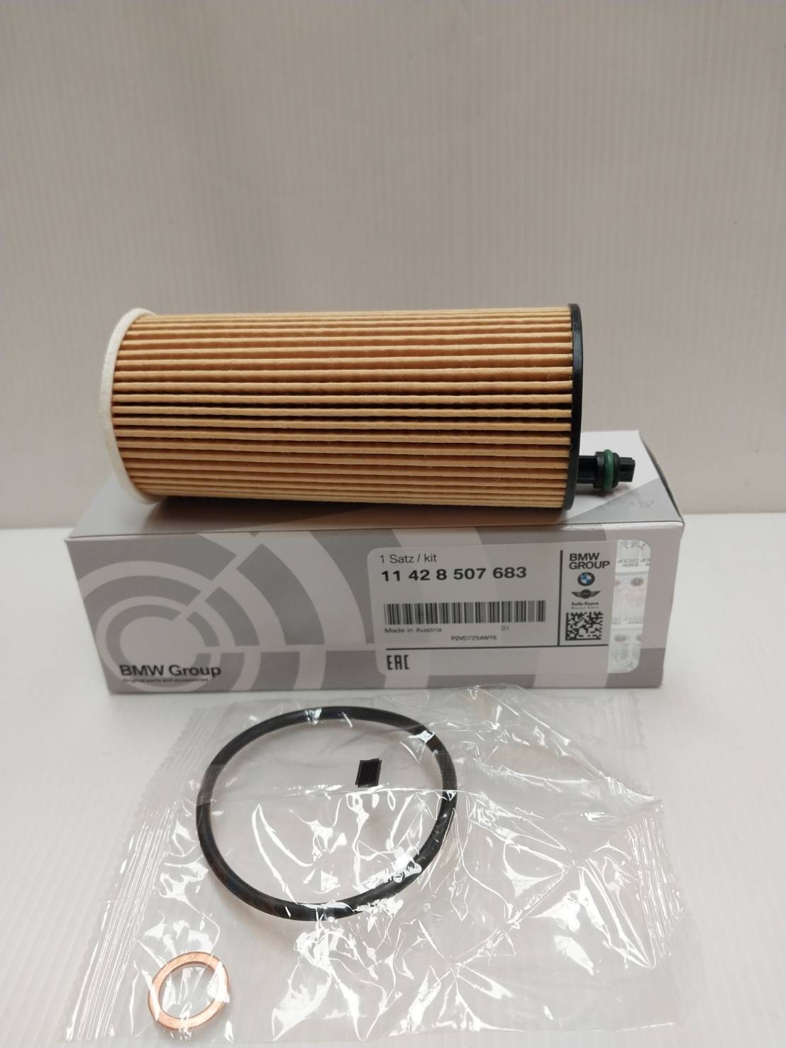 ไส้กรองน้ำมันเครื่อง BMW (11428507683) เครื่่องN47N57 ดีเซลF01 F02 F07 ...