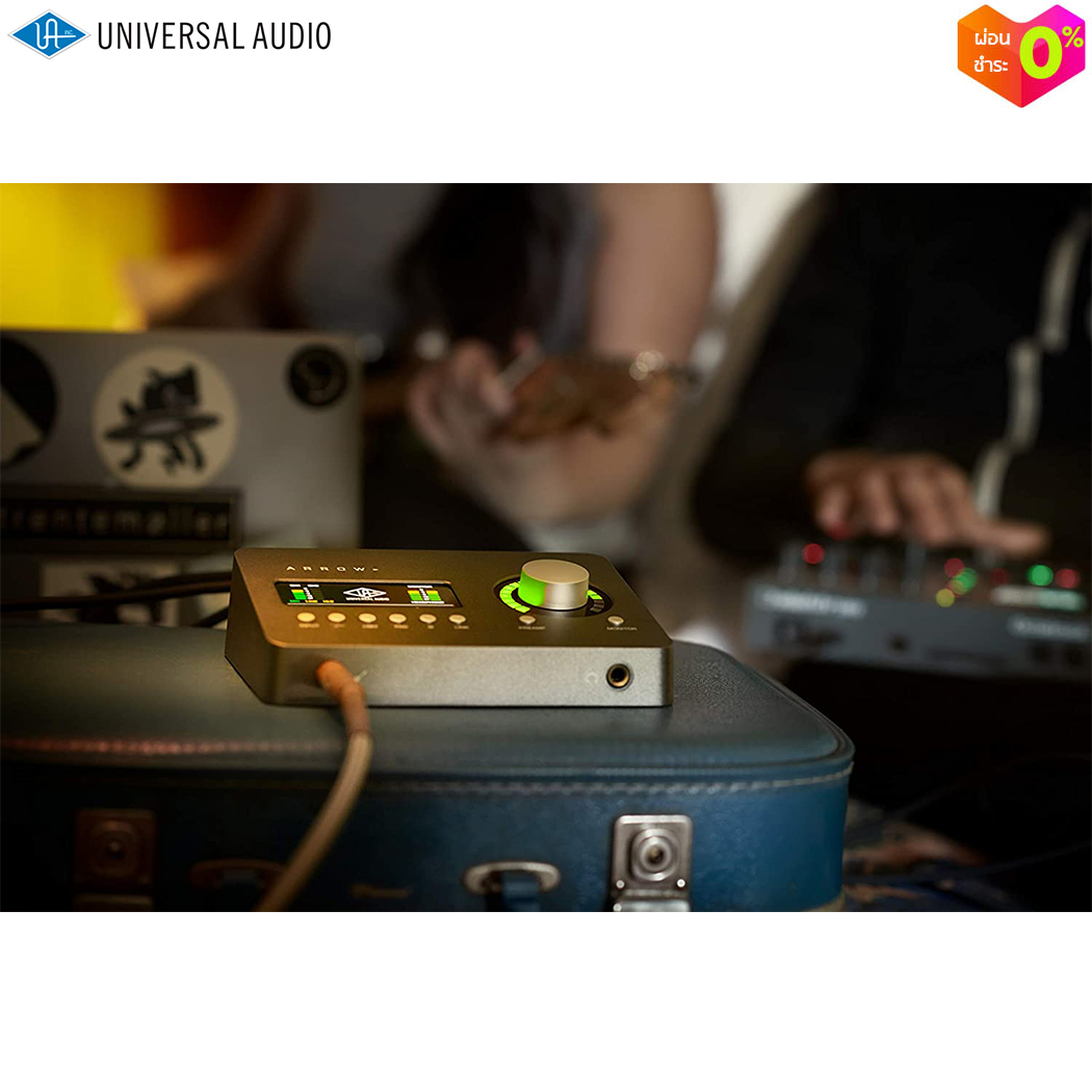 Universal Audio Arrow Thunderbolt 3 Audio Interface ออดิโออินเตอร์เฟส อุปกรณ์บันทึกเสียง โฮม ...