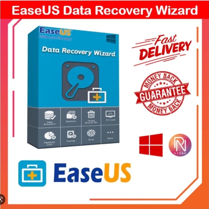 EaseUS Data Recovery Wizard 17 Sent email only Lifetime For Windows Full Version โปรแกรมกู้ ...