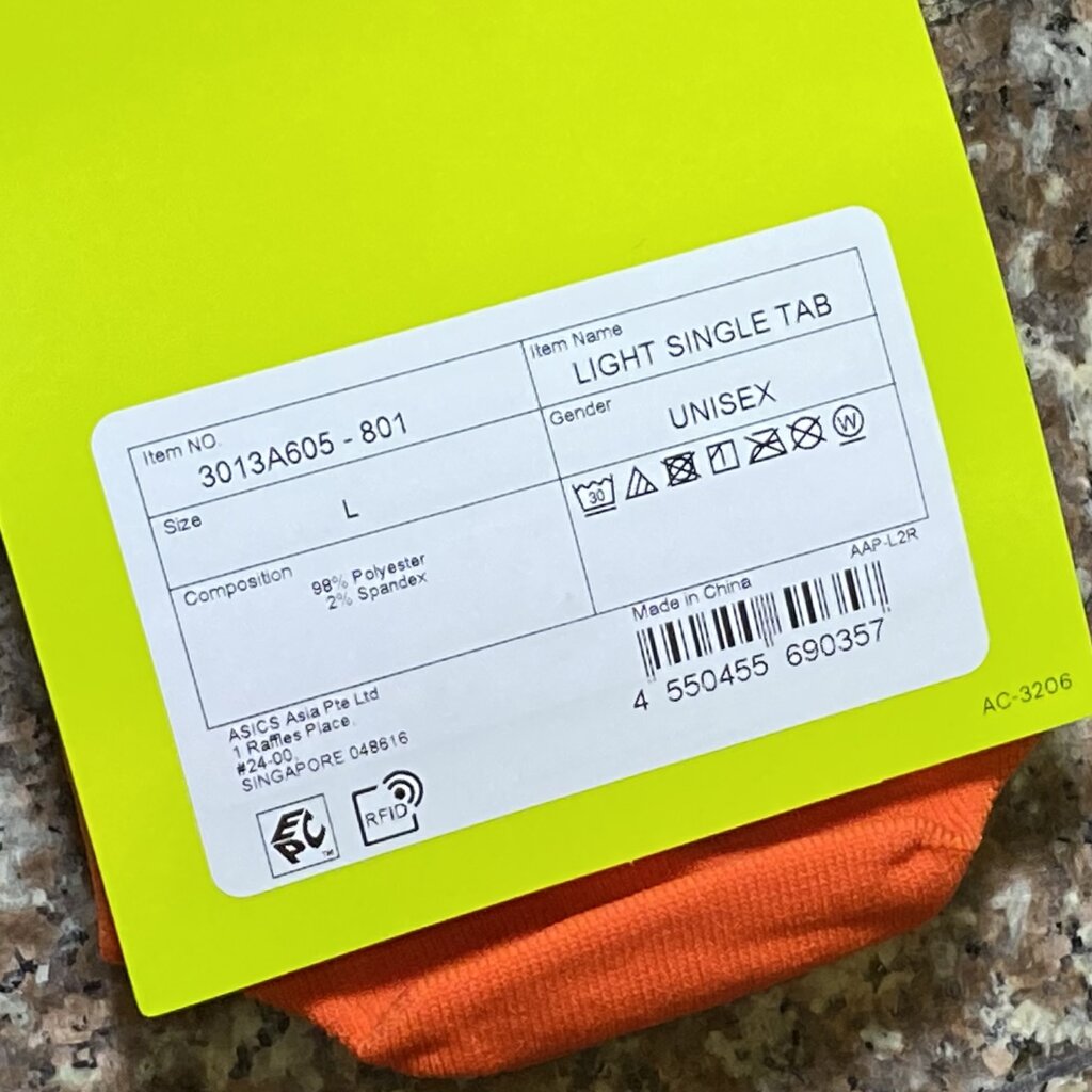 ถุงเท้าวิ่ง ASICS Run Light Single Tab (SM) - PAULrunningshop - ThaiPick