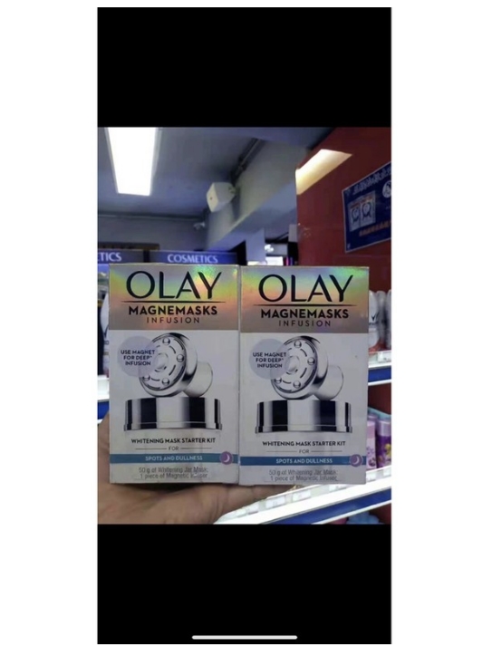 Olay Magnemasks Infusion Whitening Mask Starter Kit โอเลย์ แมกนีมาส์ก ...