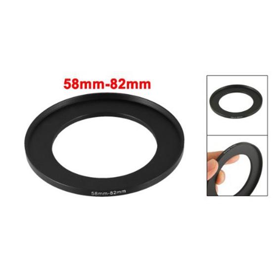 58mm to 82mm Camera Filter Lens 58mm-82mm Step Up Ring Adapter ...