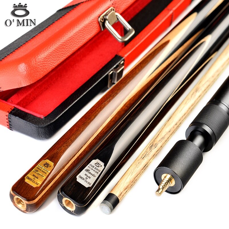 Omin Silver Basic Series 3/4 Snooker Cue Stick 11.5mm Tip Ash Wood ...
