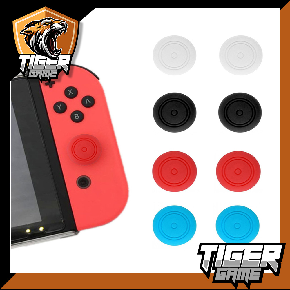 (2 คู่) ที่ครอบอนาล็อก Joy Con Set 4 ลายการ์ตูน (จุกจอยคอน)(Analog Caps ...