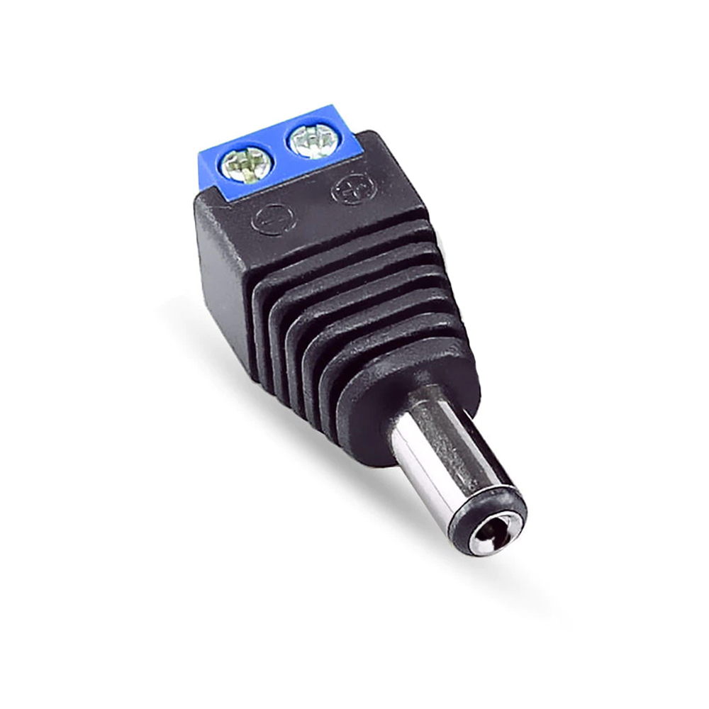 แจ็ค ปลั๊ก ขั้วต่อ แบบขันน๊อต ตัวผู้ ตัวเมีย Dc Jack Socket Plug 21x55 Mm With Terminal