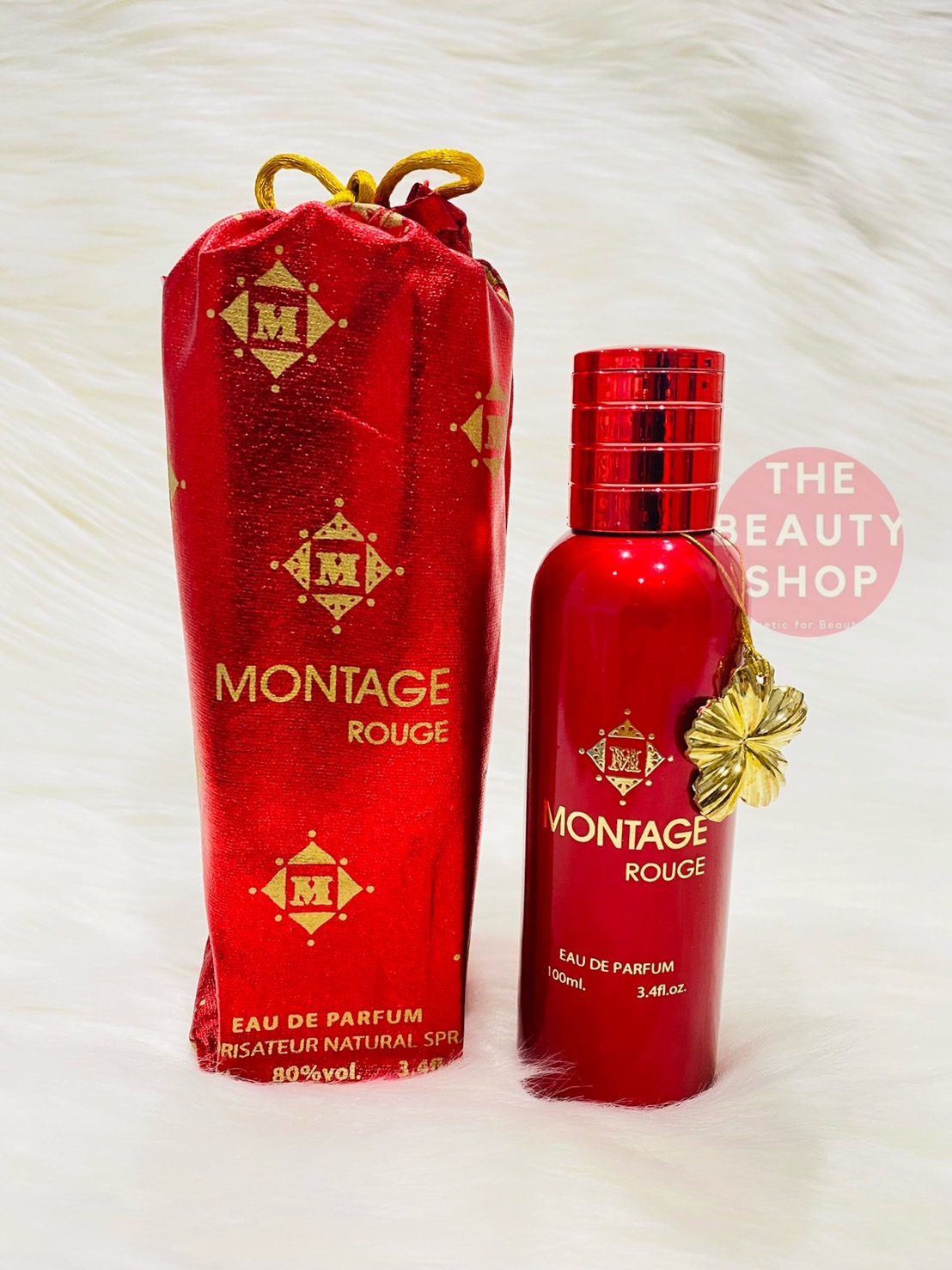 ( แท้ ) น้ำหอมอาหรับ/อินเดีย MONTAGE ROUGE 100 ml. กลิ่นหอมคล้าย ...