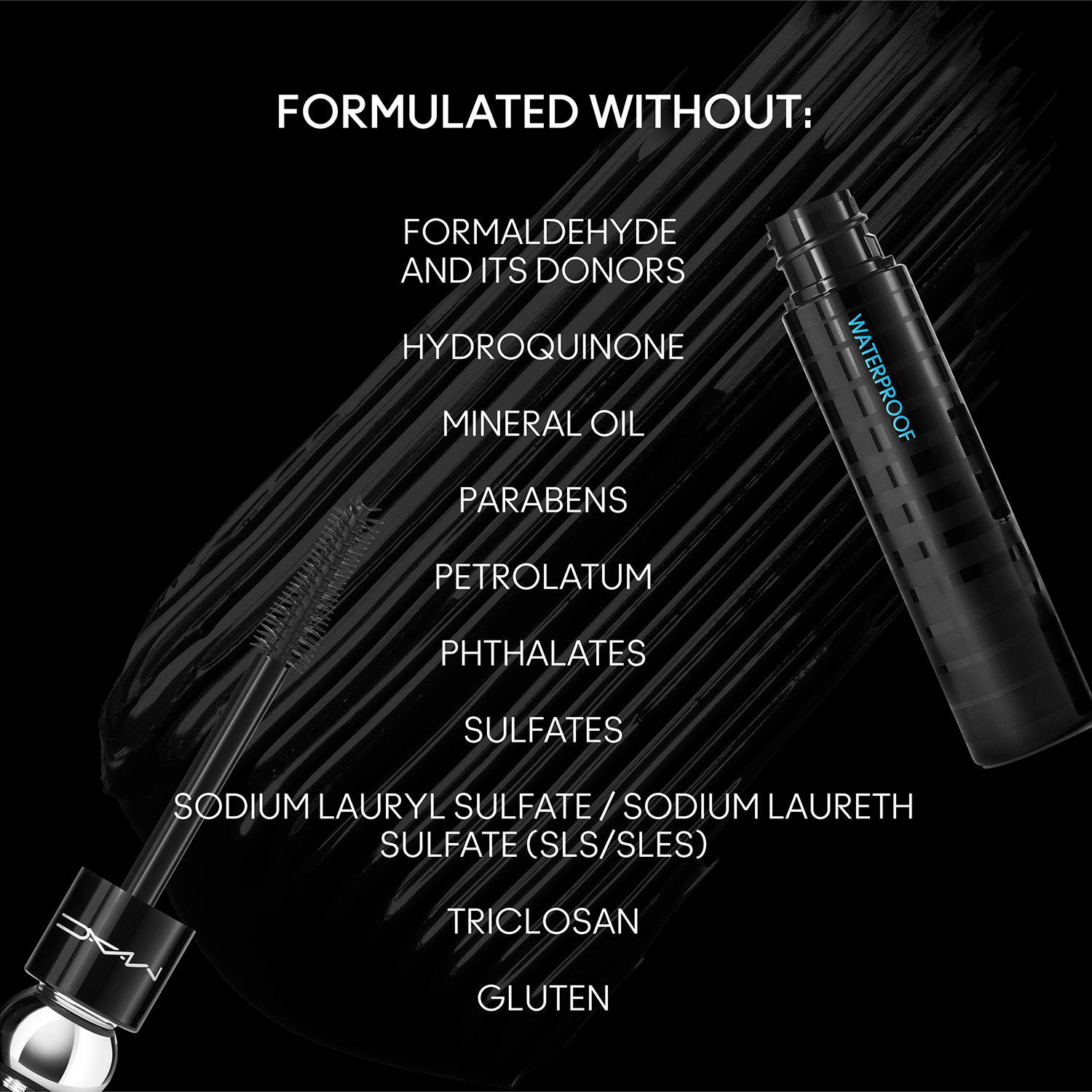 MAC Macstack Waterproof Mascara 12ML แมค มาสคาร่า Macstack Waterproof ...