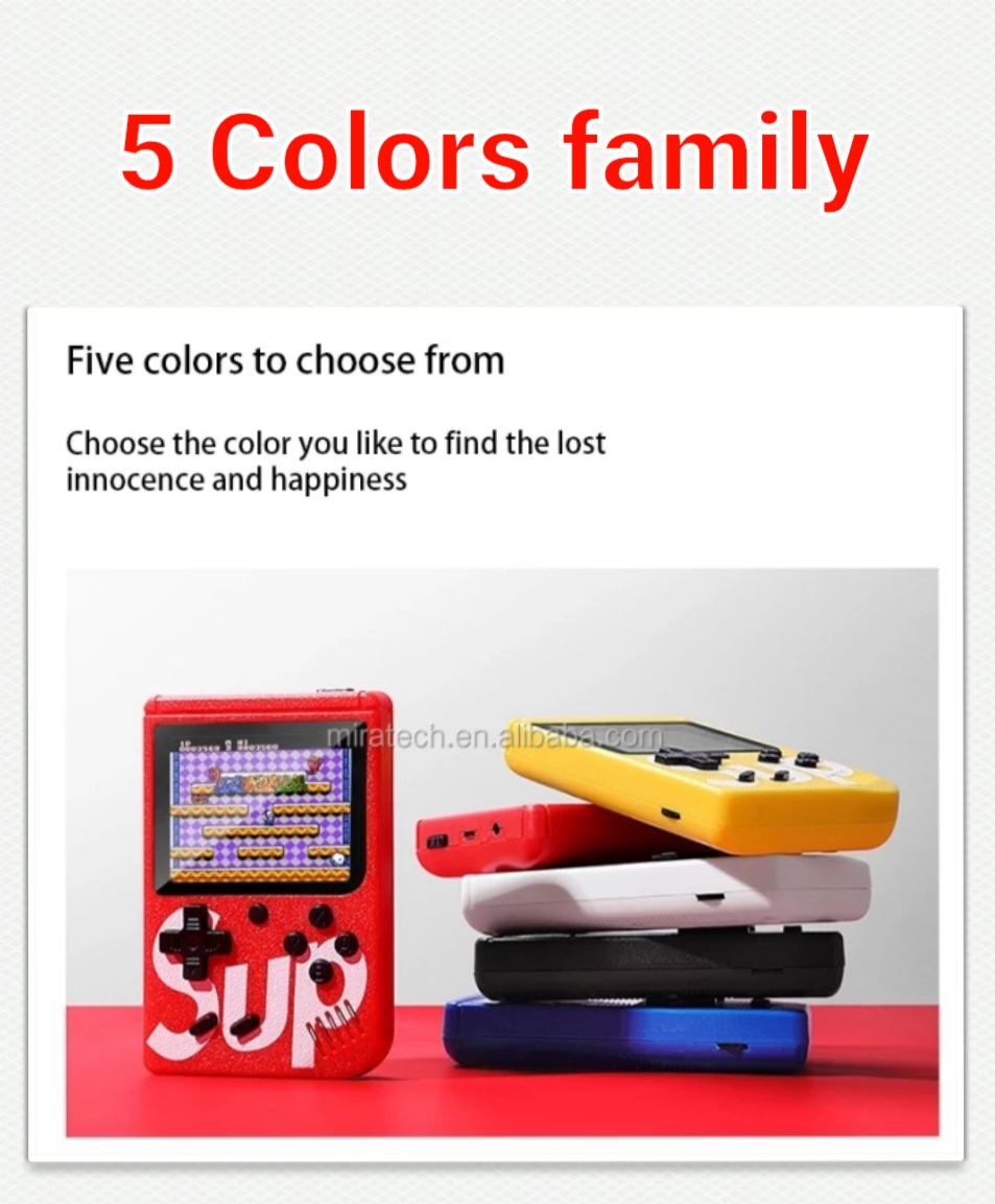 SUB GAME BOX 400 IN 1 PLUS 3.0 inch เครื่องเล่นเกมพกพา เกมบอย เกมคอนโซล ...