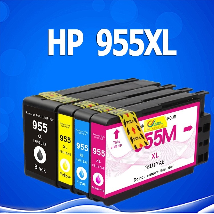 HP 955XL หมึก HP 955 สีดำ HP955XL ตลับหมึกสำหรับ HP 774 82 826 87 872 ...