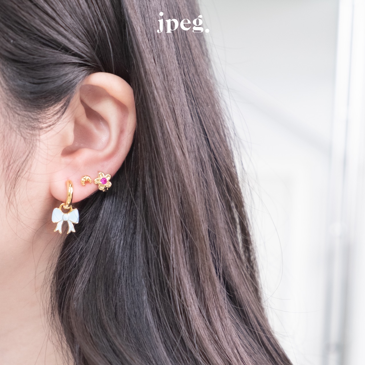 J. ribbon charm (enamel) - jpegshop - ThaiPick