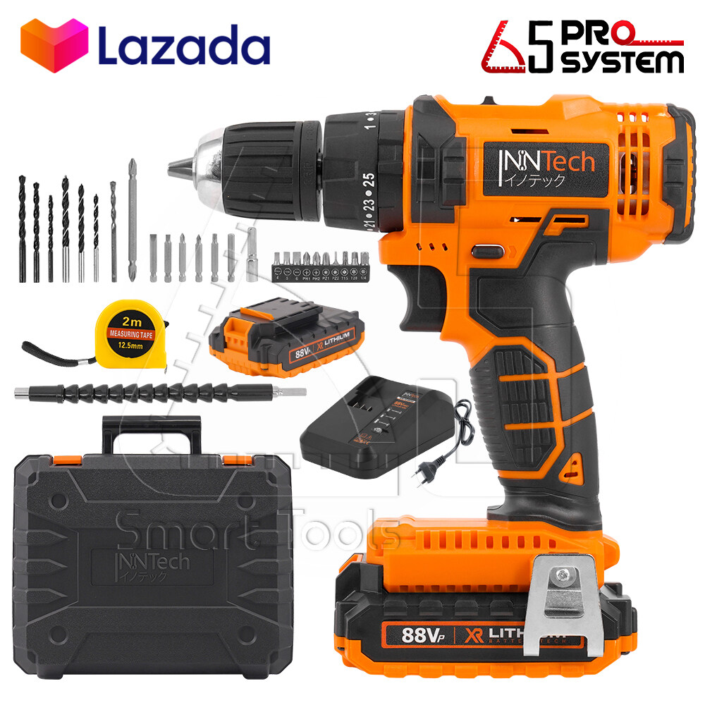 [อะไหล่] InnTech สว่านไร้สาย สว่านกระแทก สว่านแบต ไร้สาย 3 ระบบ 88V รุ่นใหม่ สว่าน 2 IN 1 ...