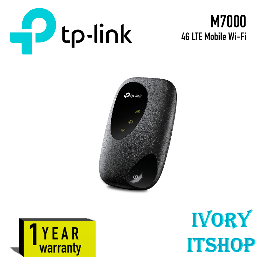 TP-Link M7000 4G LTE WiFi Hotspot M7000/ivoryitshop | Lazada.co.th