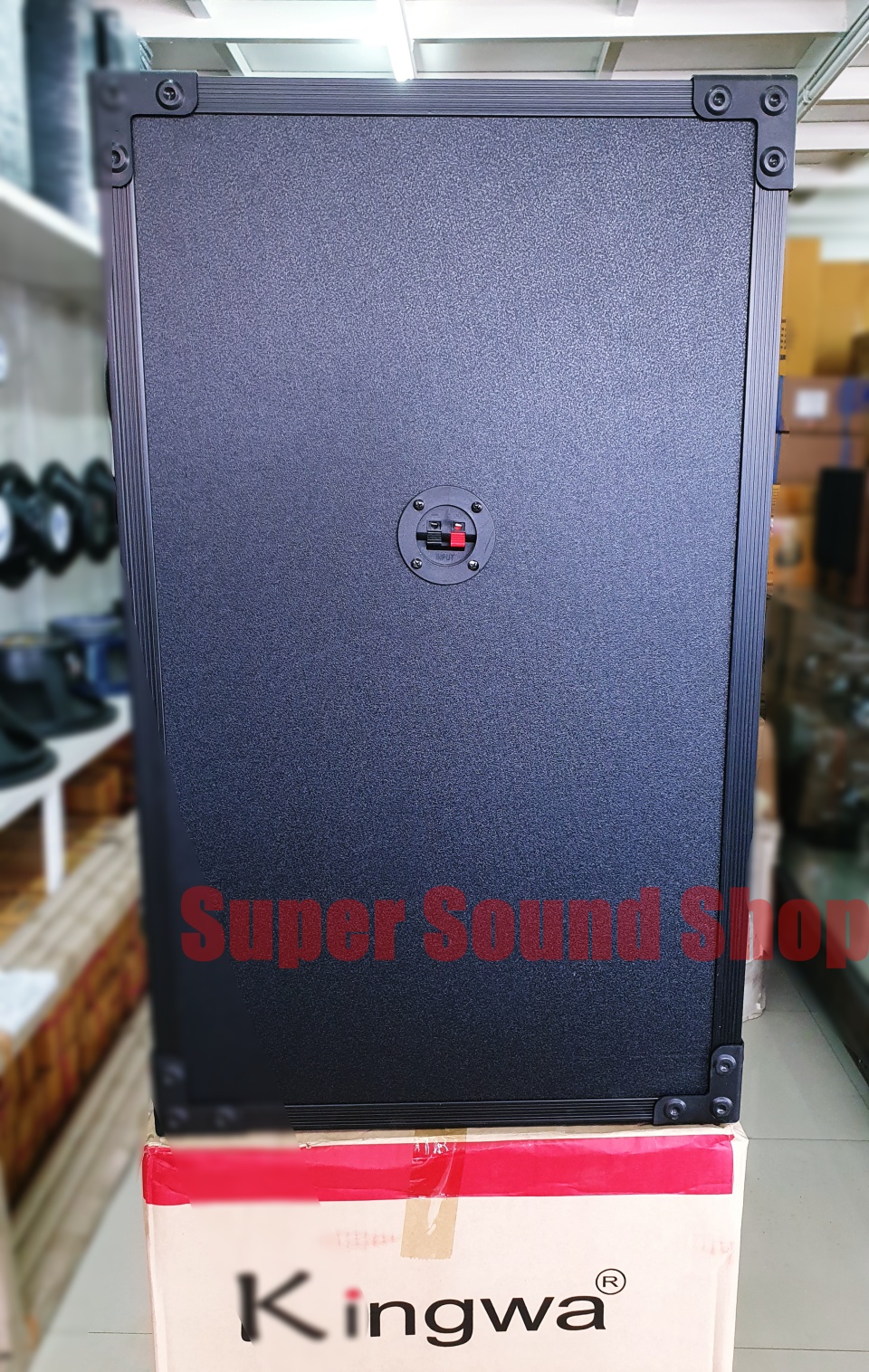 ตู้ลำโพง 15 นิ้ว พร้อมดอกลำโพง 15 นิ้ว ยี้ห้อ KINGWA ยี้ห้อ KW-152 ตู้ลำโพงหุ้มหนัง ลำโพง 15 ...