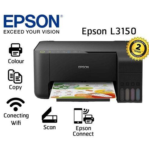 Printer Epson EcoTank L3150 Wi-Fi All-in-One Ink Tank Printer - MixASale