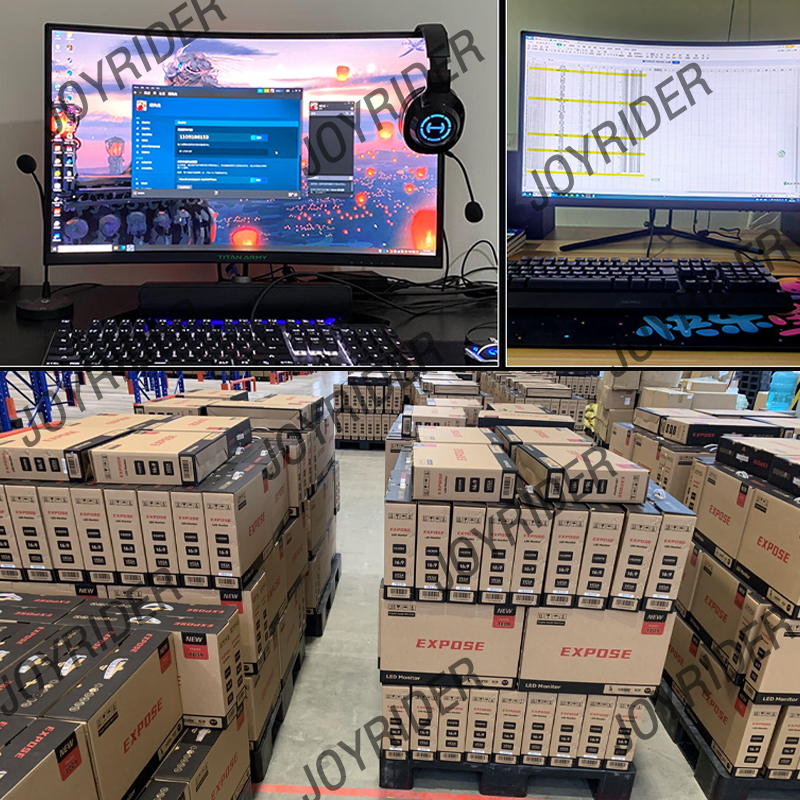 JOY จอมอนิเตอร์ 27นิ้ว จอโค้ง จอมอนิเตอร์เกมมิ่ง 75HZ HD จอมอนิเตอร์ ...