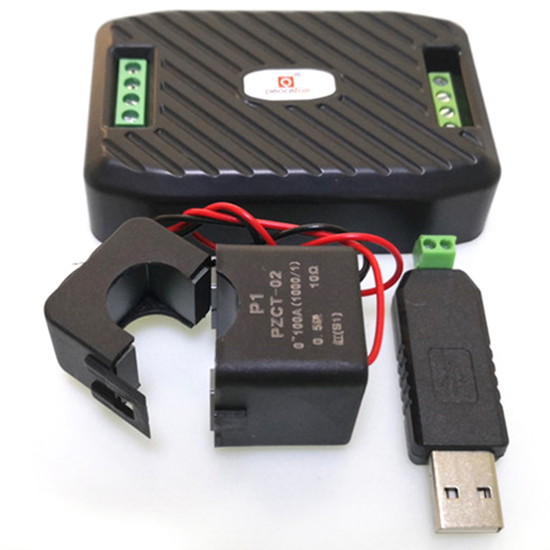 Hori sinotimerมัลติฟังก์ชั่RS485 MODBUS 3 เฟส 4P DIN Rail Energy Meter ...