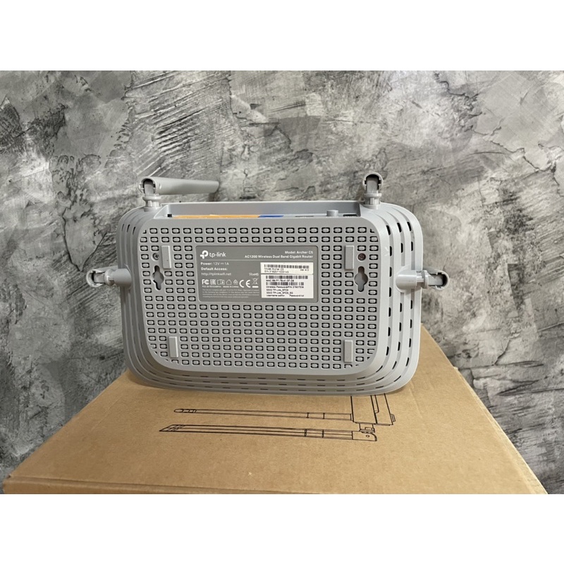 เราเตอร์ Router TP-LINK (Archer C5) Wireless AC1200 Dual Band Gigabit ...