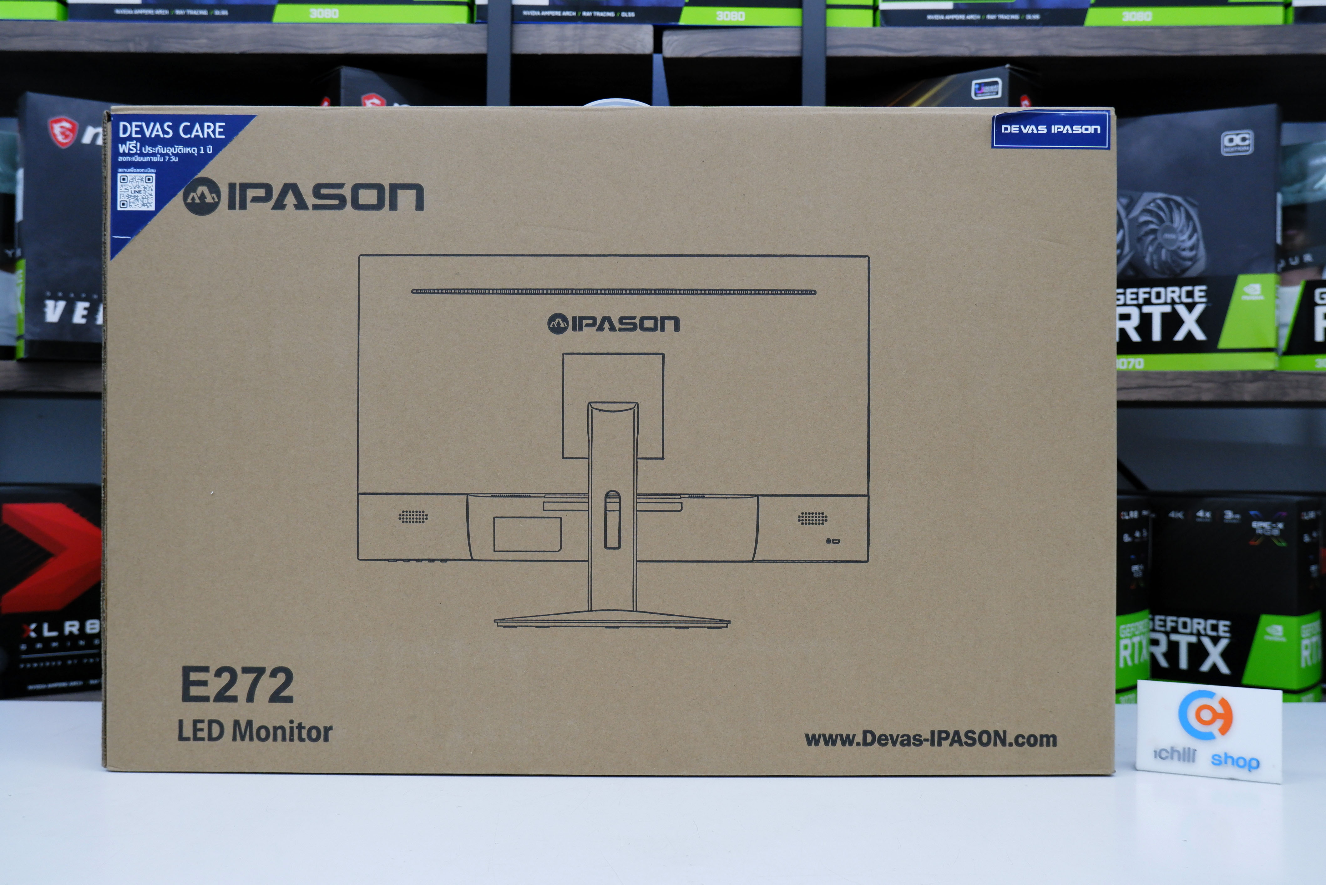 จอ (MONITOR) IPS IPASON E272 27 นิ้ว 75Hz (ของใหม่) P12718 - ichillshop ...
