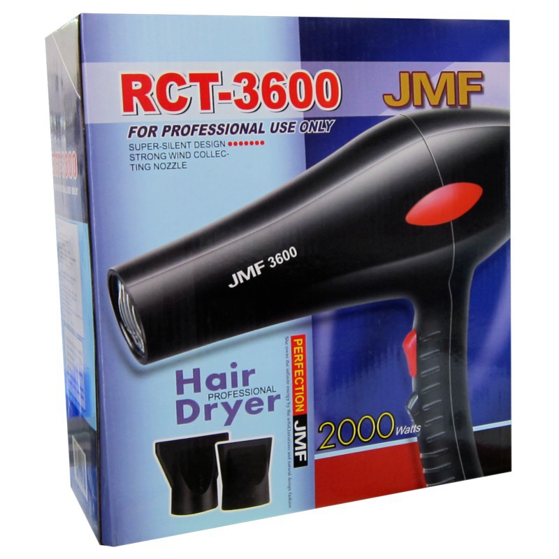 ไดร์เป่าผม ยี่ห้อ JMF รุ่น 6268 3000 3400 3600 3800 3900 (ปรับความร้อนแรงลมได้) เป่าผม ที่เป่าผม ...