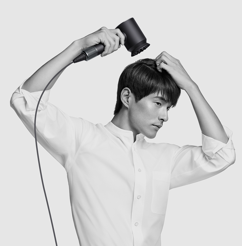 Dyson Supersonic hair dryer HD08 Black/Nickel ไดร์เป่าผม ไดสัน สี ดำ ...