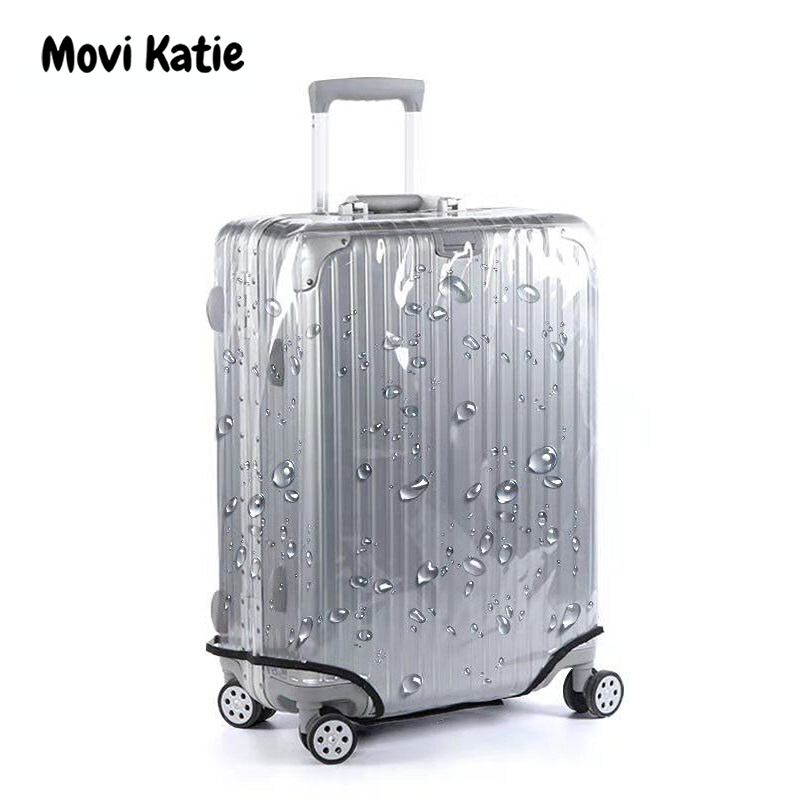 Movi Katie thickened luggage cover 20 trolley case 24 transparent ...