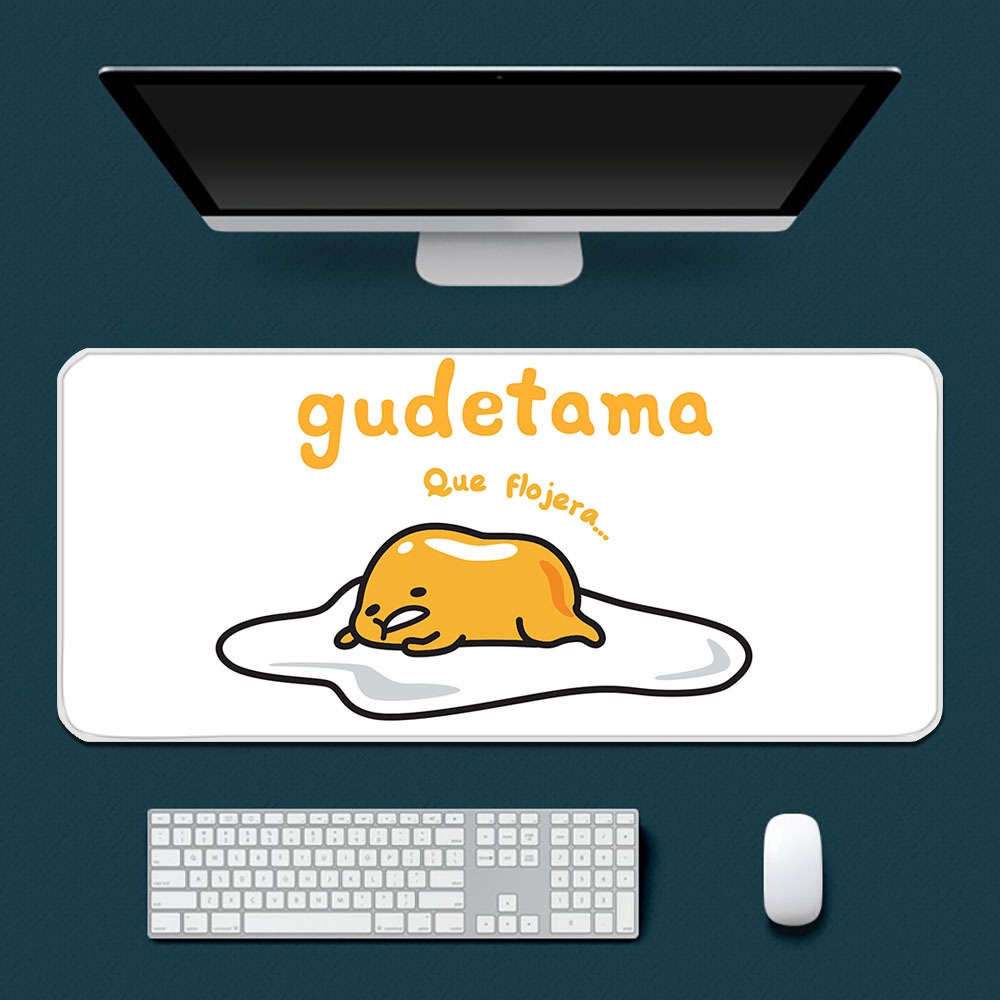 Hello Kitty Gudetama Mousepad HD Printing Computer Gamers Locking Edge ...