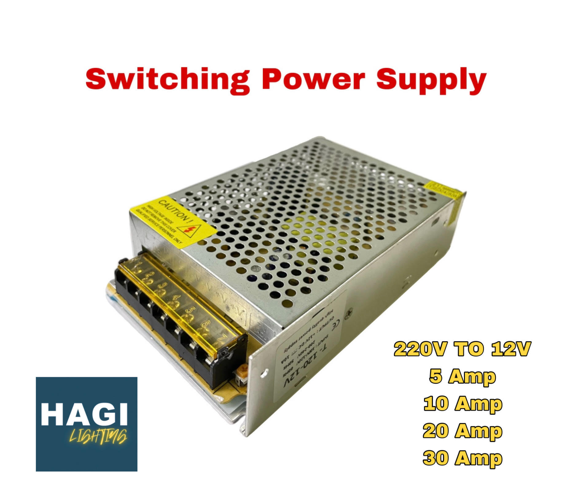 สวิทชิ่ง (ราคาคุ้มที่สุด!!) แปลงไฟ220 V เป็นไฟ12V Switching power ...