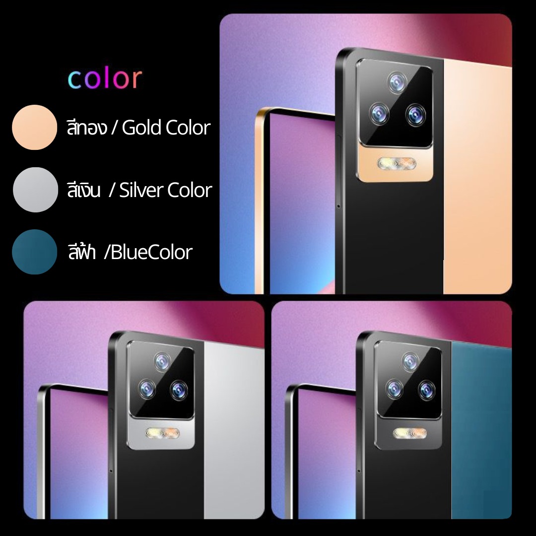 2023 รุ่นใหม่ REALME แท็บเล็ตพีซี 11 นิ้ว Android 12.0 12GB RAM 512GB ROM Dual SIM 4G LTE WiFi 2 ...