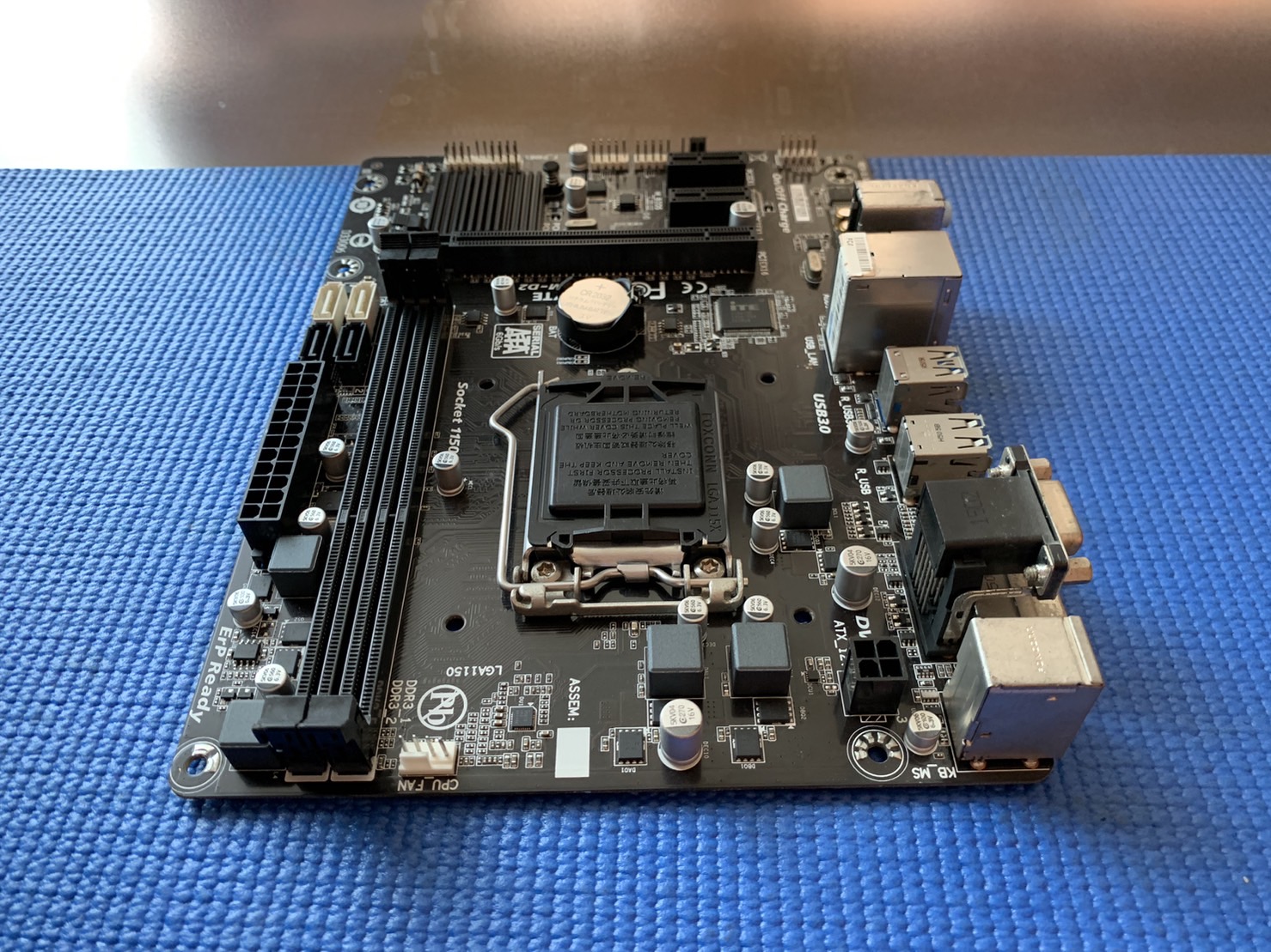 เมนบอร์ด GIGABYTE GA-H81M-D2 Socket 1150 DDR3 No.ฝาหลัง สวยๆพร้อมใช้งาน ...
