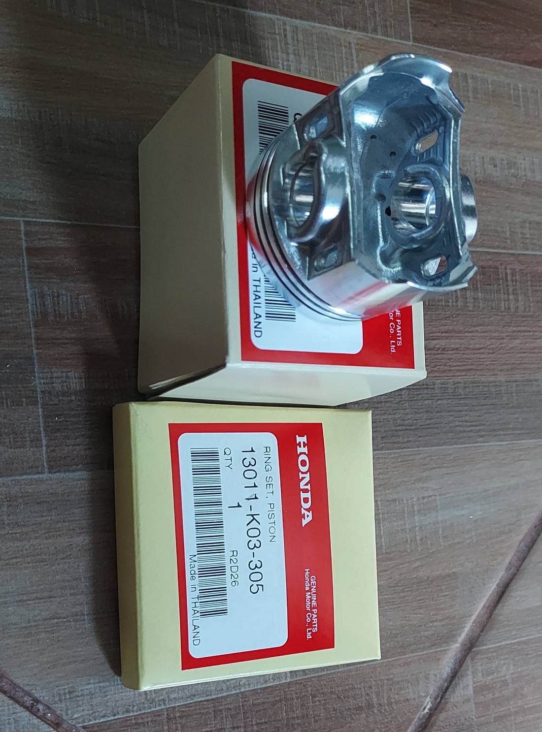 ลูกสูบ + แหวน WAVE110i (2018-2020) SUPERCUP110i (2018-2019) แท้ 13101 ...