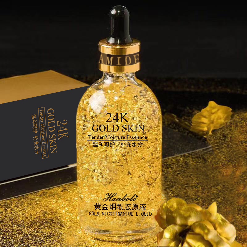 24K Essence Hyaluronic Acid Original Solution 24K pure gold essence ให้ ...