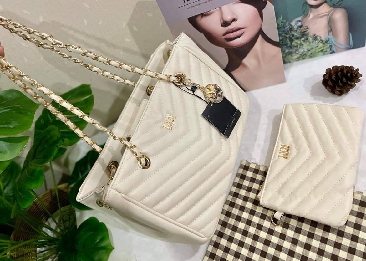 สุดคุ้ม ! SET LYN Bag กระเป๋า 2 ใบ กระเป๋าถือ กระเป๋าสะพายข้าง กระเป๋า ...