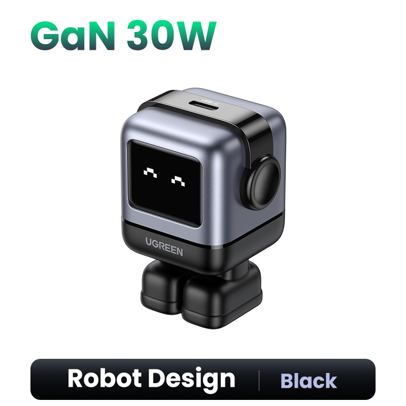【Nexode】UGREEN Uno 30W RoboGaN Fast Robot Charger RG for iPhone 16 15 ...