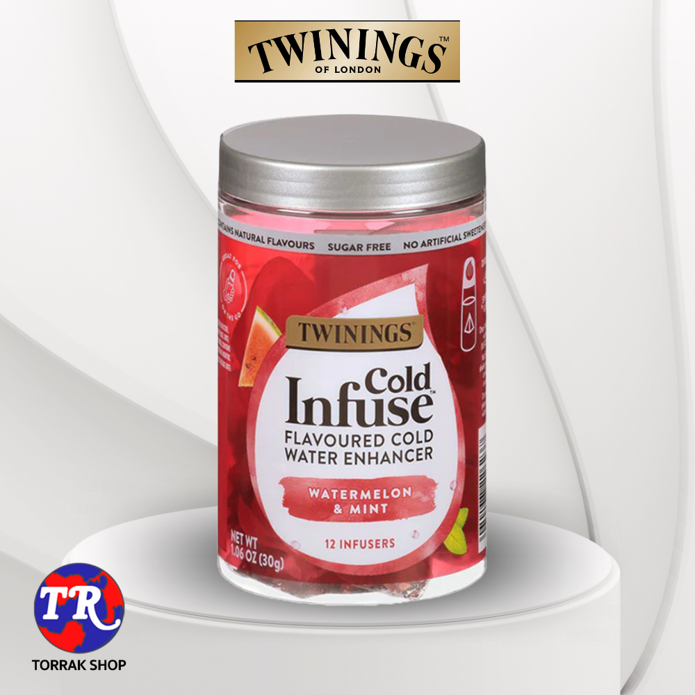 Twinings Cold Infuse Flavoured Cold Water Enhancer Strawberry & Lemon ท ...
