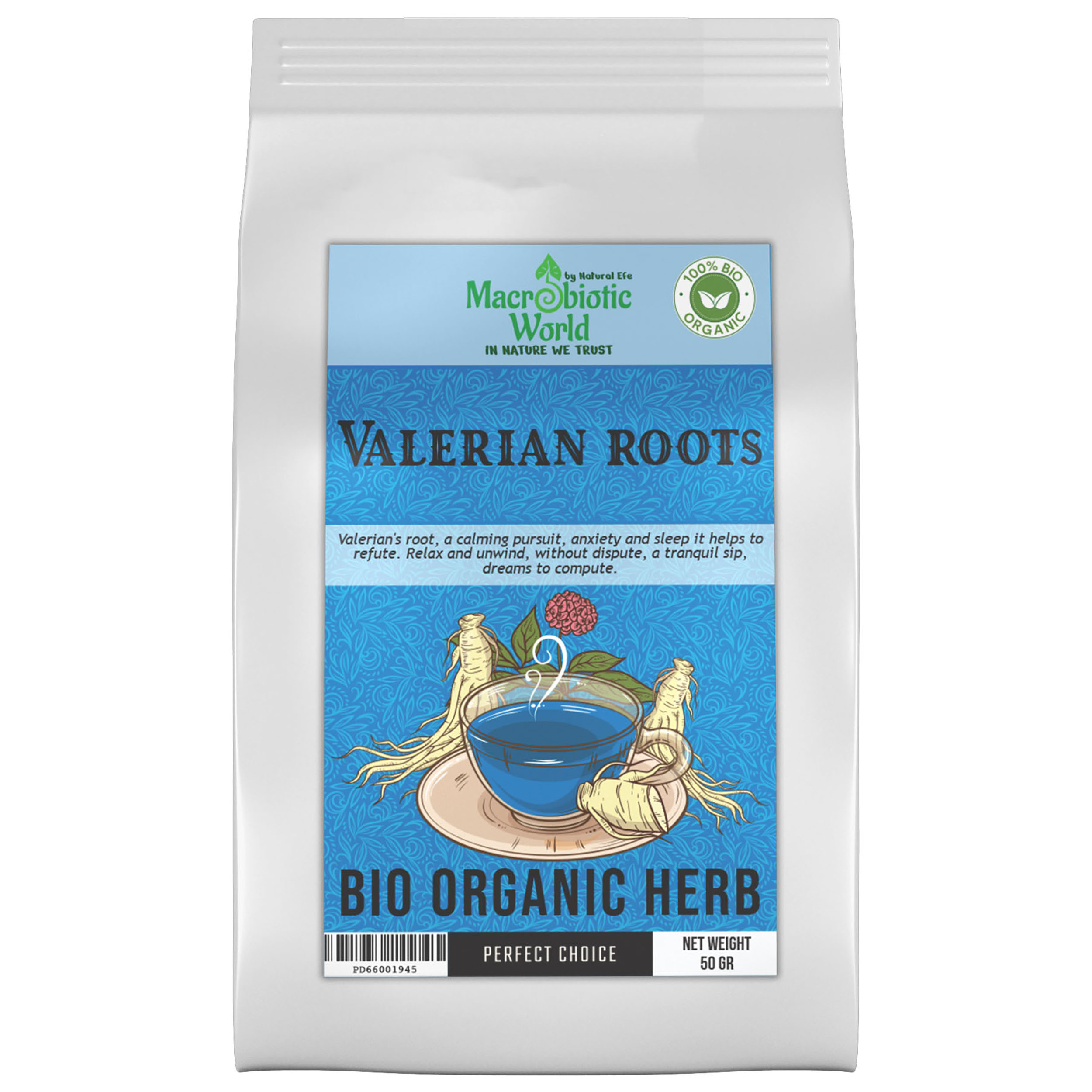 Organic/BIO Valerian Roots Herb Tea 50g | Lazada.co.th