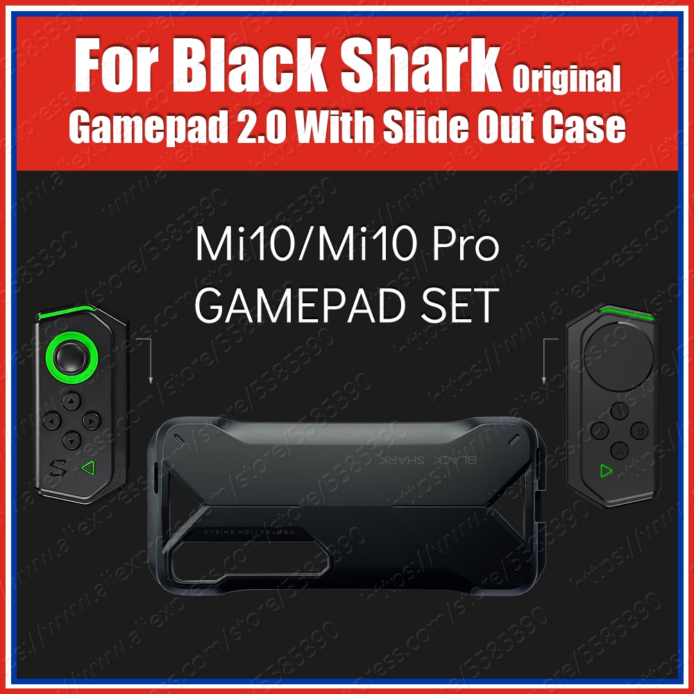 HJ66 Double Bluetooth Gamepad With Slide Out Rail Case For Xiaomi Mi 10 ...