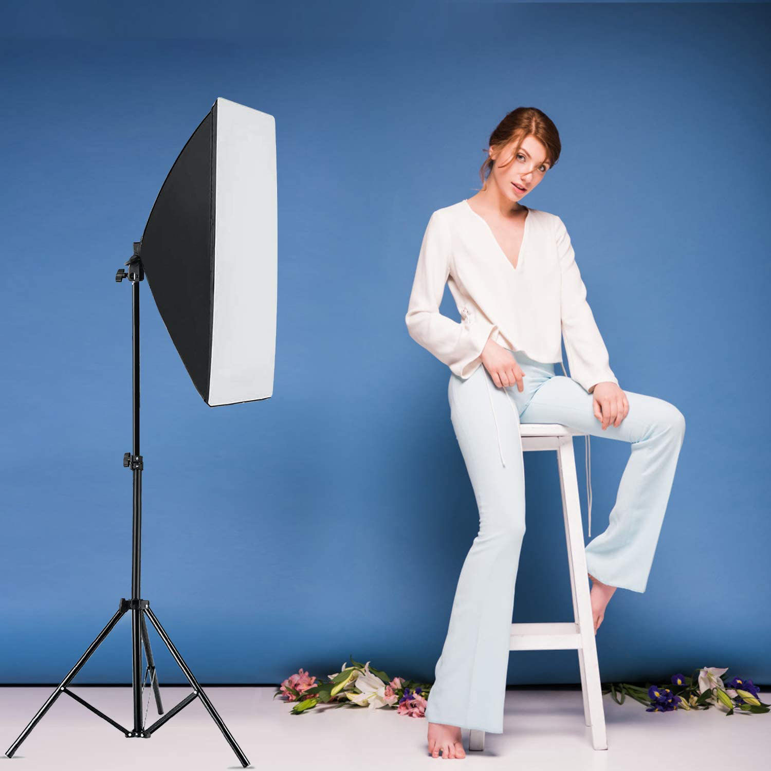 Studio Photography Light kit Softbox Lighting Set with 85W150W Bi-Color ...