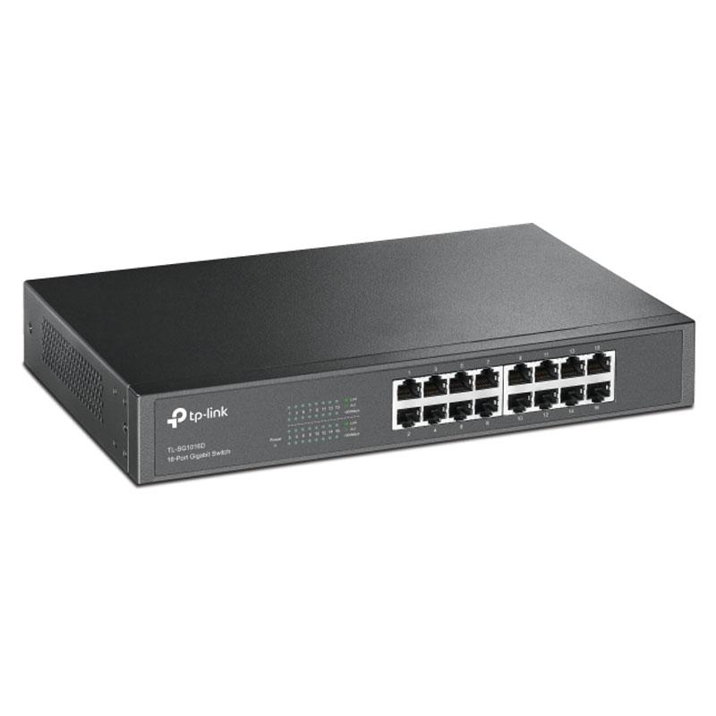 TP-LINK TL-SG1016D Gigabit Switching Hub 16Port (11") -LIFE TIME (BY ...