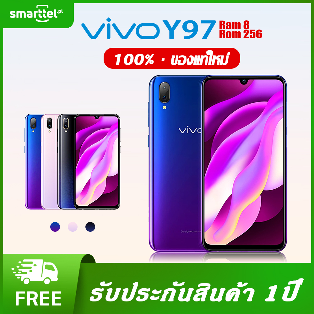 ( ส่งฟรี )VIVO Y97 ( 8 256GB ) กล้องคู่ AI Dual Camera จอกว้าง 6.3 (รับ ...